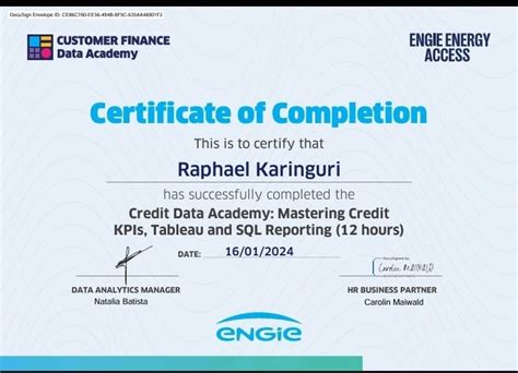 Raphael Karinguri On Linkedin Credit Data Academy Grit Perseverance Dataanalytics Creditkpis…