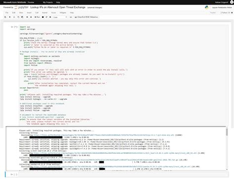 Azure Sentinel And Jupyter Notebooks Managed Sentinel