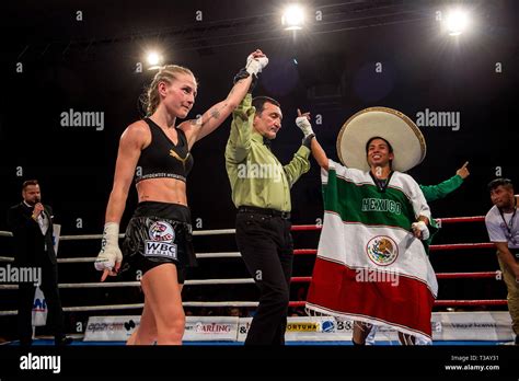 Usti Nad Labem Czech Republic 06th Apr 2019 Czech Boxer Fabiana