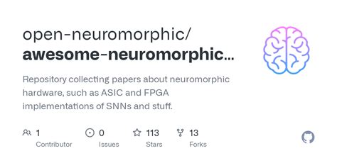 Github Open Neuromorphic Awesome Neuromorphic Hw Repository