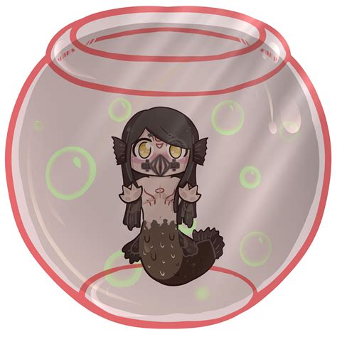 [oc] Chibi Mermaid Korekiyo R Mermaid