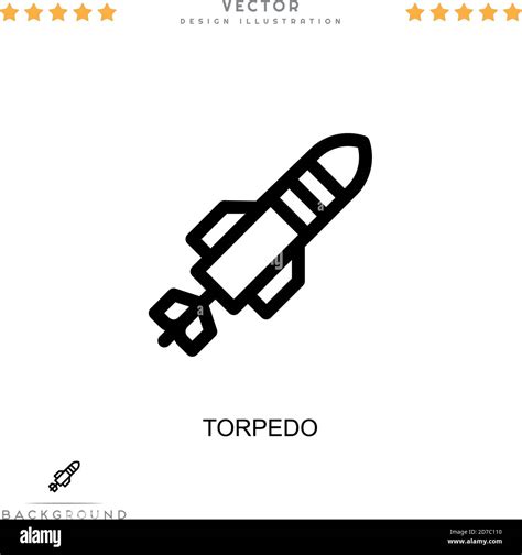 Torpedo Icon Simple Element From Digital Disruption Collection Line Torpedo Icon For Templates