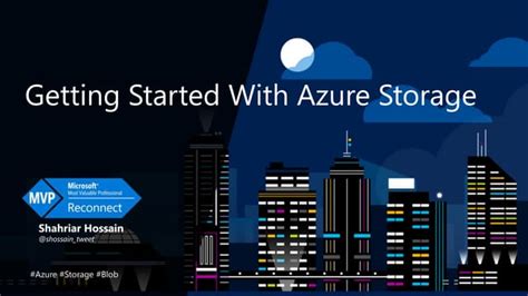 Getting started with azure storage | PPT