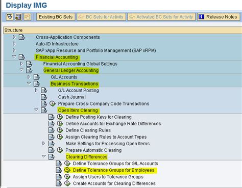 Sap Fico Module Learning Define Tolerance Group For Employees And Assign Usertolerance Groups
