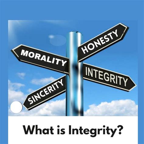 Onyinye Nsude On Linkedin Integrity Meaning And Attributes