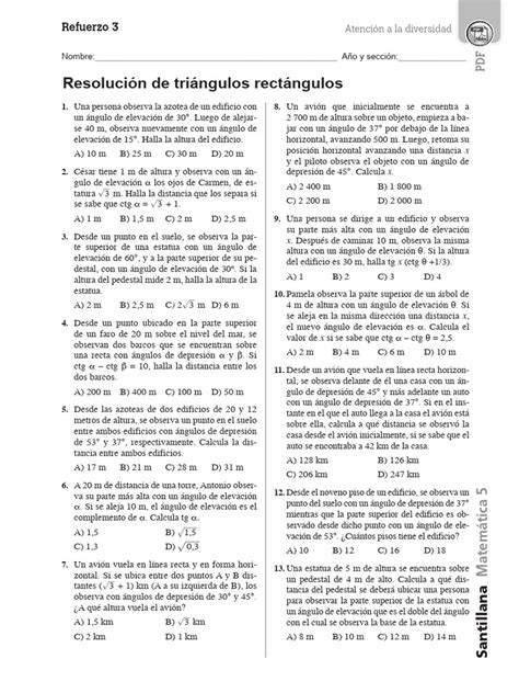 Resolucion De Triangulos Pdf