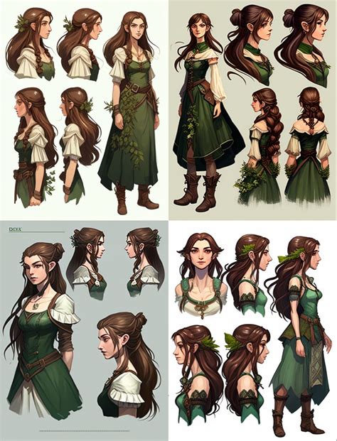 Elfa Dria Guerreira Fantasia Elfa Ideias Para Personagens