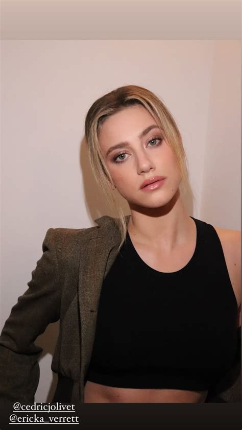 Lili Reinhart Via Instagram Stories Lili Reinhart