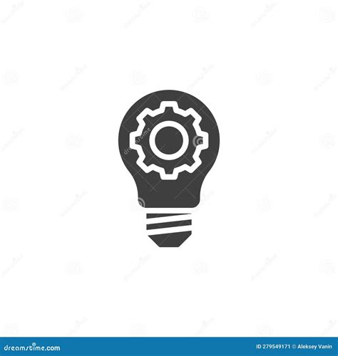 Idea Generation Vector Icon Stock Vector Illustration Of Solid