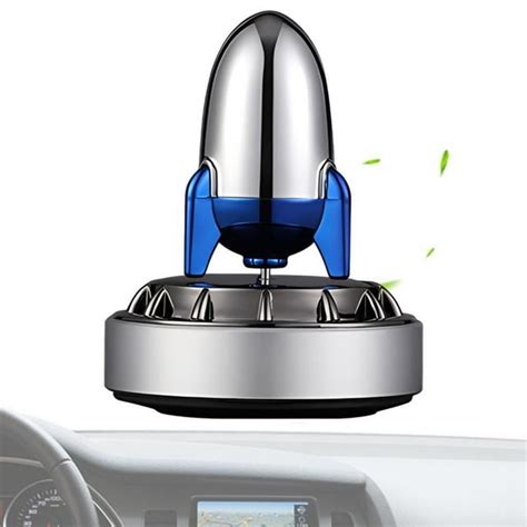 Car Aromatherapy Diffuser Solar Rocket Car Perfume Diffuser Air
