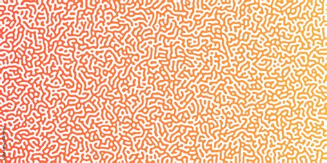 Abstract Reaction Diffusion Turing Pattern Natural Texture In Coral