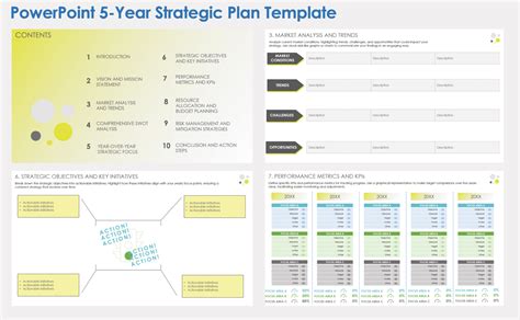 6 Free Powerpoint Strategic Planning Templates Fully Editable