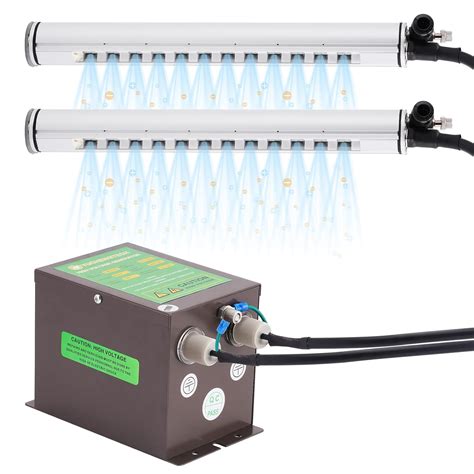 Yuchengtech 80cm Ionizing Air Bar Anti Static Bars With 2 Ion Rods