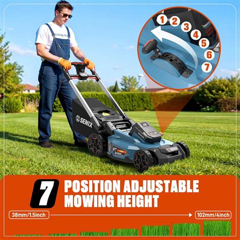 Senix X6 60 Volt Max 21 Inch 3 In 1 Cordless Push India Ubuy