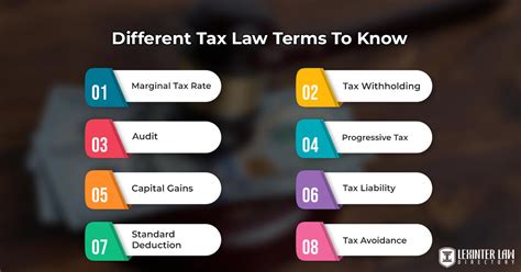 Tax Law Understanding Regulations And Taxation Principles Lexinter