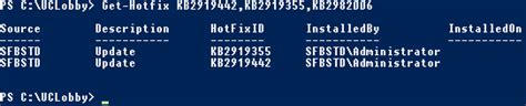 sfb server cannot install kb2982006 this update is not applicable to