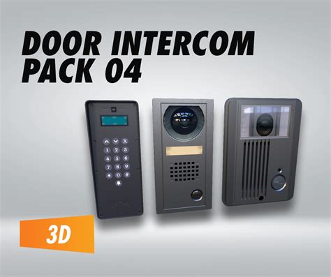 Door Intercom Pack 04 Filebase For Unity