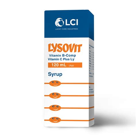 Order Pfizer Lysovit Syrup 120ml Online At Best Price In Pakistan Naheedpk