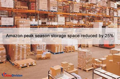 25 Reduction In Available Storage Space During Peak Season
