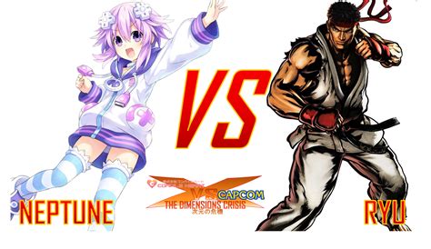 Neptune Vs Ryu Compile Heart Vs Capcom Rgamindustri