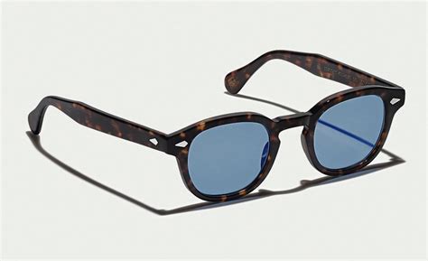 Acquista Occhiali Moscot Lemtosh Custom Tints Tortoise Blu J Depp