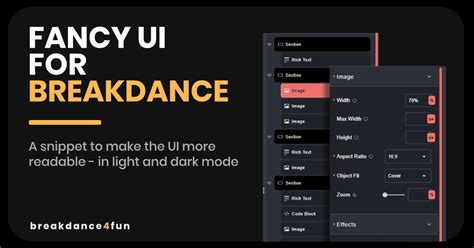 Fancy Ui For Breakdance