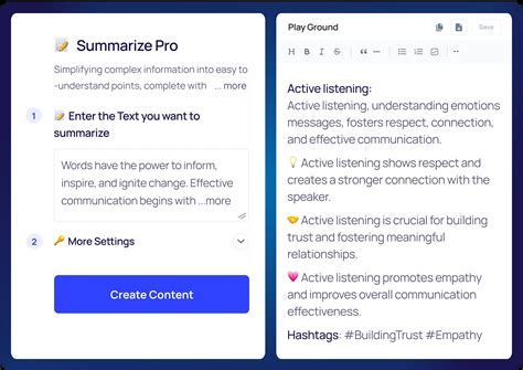 Summary Generator Ai Summarizing Tool