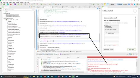 How To Store The Value Of Content Desc In String And Print It