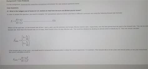 Solved Assignment Case Analysisfor This Assignment