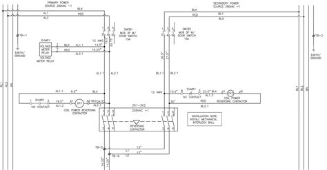 DIAGRAM Single Phase Reversing Contactor Diagram MYDIAGRAM ONLINE