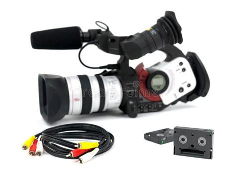 Professional Video Camera stock image. Image of technology - 15748957