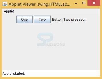 Swing Applet