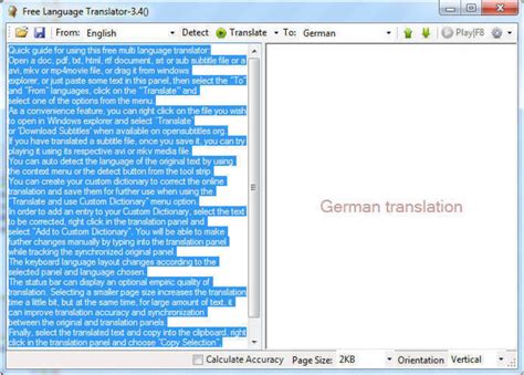 translation programs