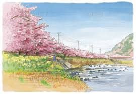 河津桜イラストの検索結果 Yahooきっず検索