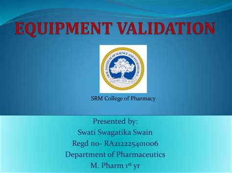 Equipment Validationpptx