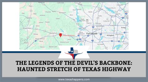 The Legends Of The Devils Backbone Haunted Stretch Of Texas Highway Texas Happens