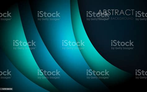 텍스트 디자인 현대 럭셔리 미래 기술 배경 벡터 일러스트와 빈 공간에 추상 녹색 파란색과 흰색 중복 삼각형 공단에 대한 스톡 벡터 아트 및 기타 이미지 Istock