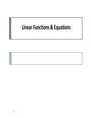 Graphing Linear Functions Examples And Step By Step Course Hero