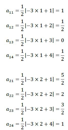 Construct A 3 X 4 Matrix Whose Elements Are Given By Sarthaks