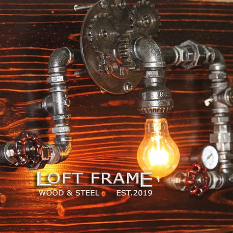 Loft Frame Wood And Steel ของแต่งบ้านสไตล์ลอฟท์ Trang