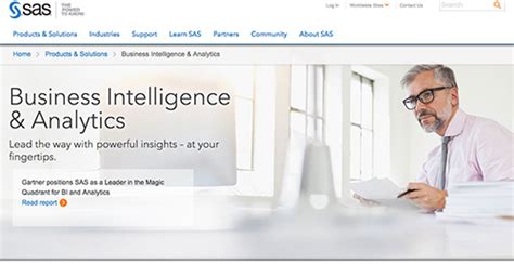 Sas Business Intelligence Reviews Pricing And Software Features 2024