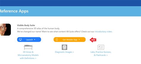 download the mobile app visible body