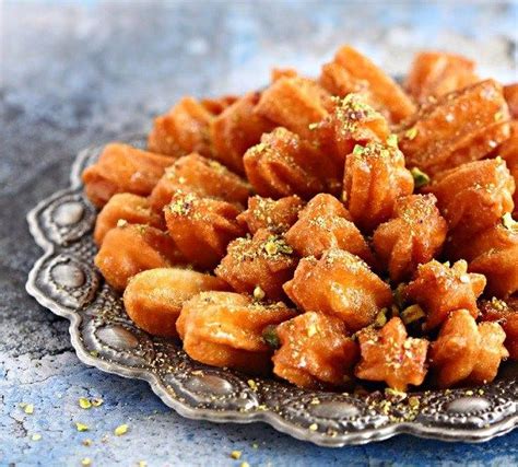طريقة عمل بلح الشام المقرمش Balah El Sham Recipe Kunafa Dessert With