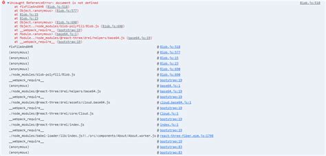 Unable To Call Usegltf Inside Webworkers · Issue 523 · Pmndrsdrei