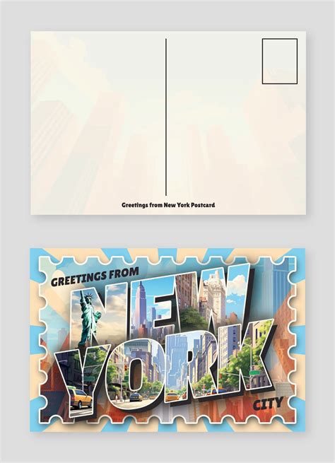 Postcard Greetings From New York