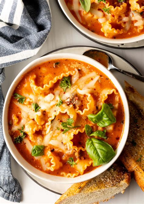 Easy Lasagna Soup Recipe Video A Spicy Perspective