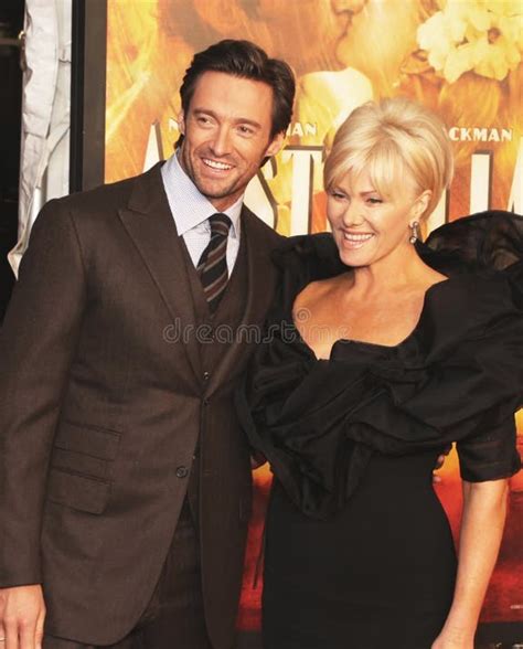 Hugh Jackman And Deborra Lee Furness Jackman Editorial Stock Image