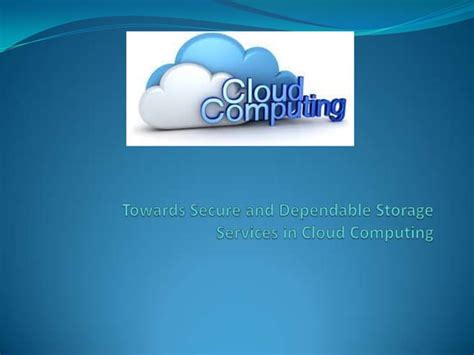 Towards Secure And Dependable Storage Ppt