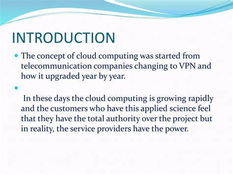 Cloud Computing Ppt Ppt