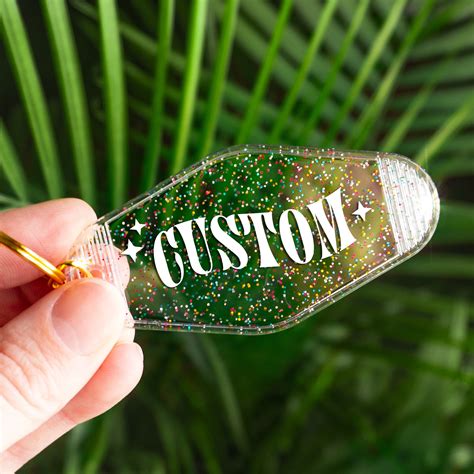25 Custom Bulk Keychains Girly Keychain Motel Keychain Etsy